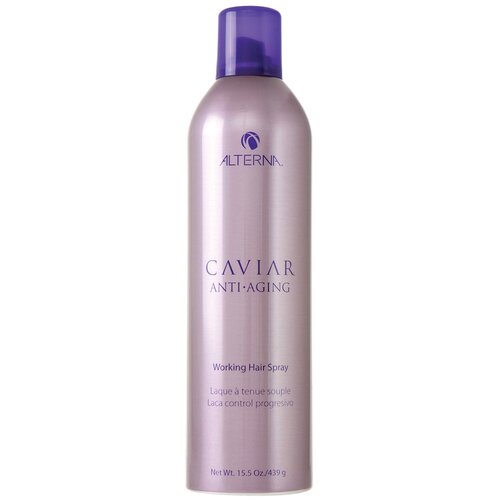 Alterna Спрей для укладки волос Caviar anti-aging Working, средняя фиксация, 439 г, 439 мл