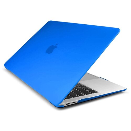 Чехол для Apple MacBook Air 13 2018 - 2019 А1932, Nova Store, пластик, синий