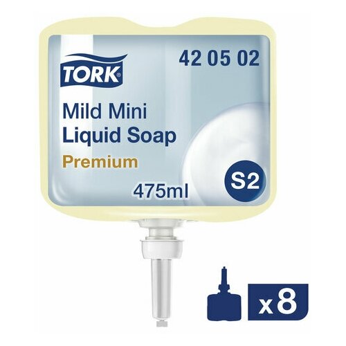 Картридж одноразовый с жидким мылом Tork Premium S2 0,475л