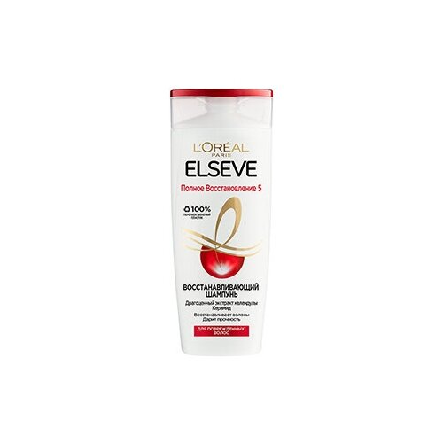 Шампунь для волос Elseve «Полное восстановление 5», L'Oreal Paris, 400 мл, Россия