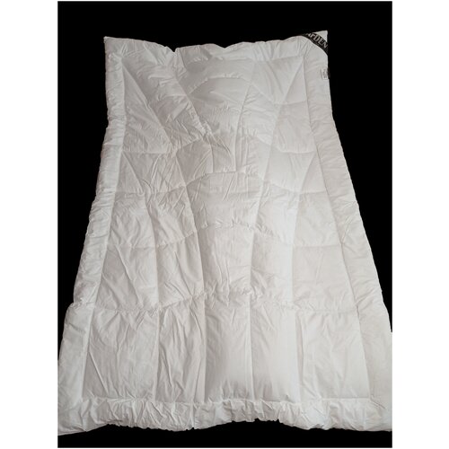Одеяло гипоаллергенное эвкалиптовое с хлопковым мембранным чехлом и анатомической стёжкой Home Textile Премиум, 140х205