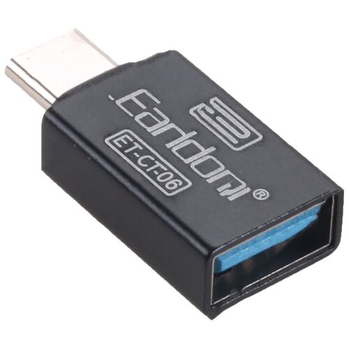 Переходник OTG + USB 3.0 Earldom ET-OT06 Type-C (черный)