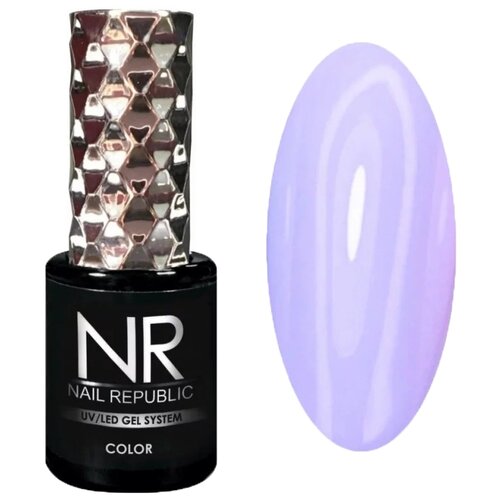 Nail Republic гель-лак для ногтей Color, 10 мл, 10 г, 331 цветущая глициния