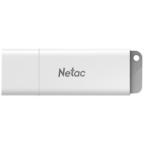 Флеш-диск 8 GB NETAC U185, USB 2.0, белый, NT03U185N-008G-20WH (цена за 3 шт)