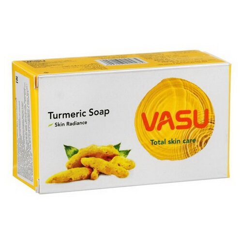 VASU Healthcare Мыло кусковое Turmeric, 125 мл, 125 г