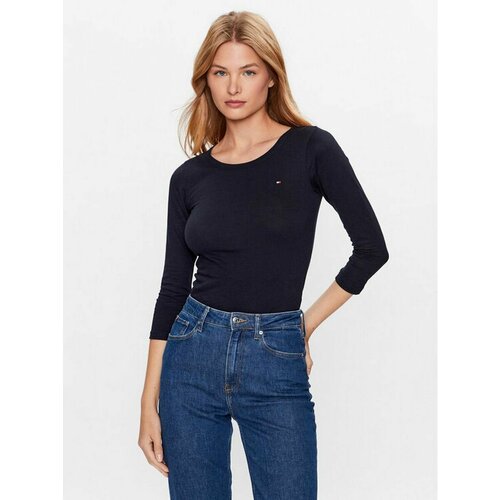 Лонгслив TOMMY HILFIGER, размер XS [INT], синий
