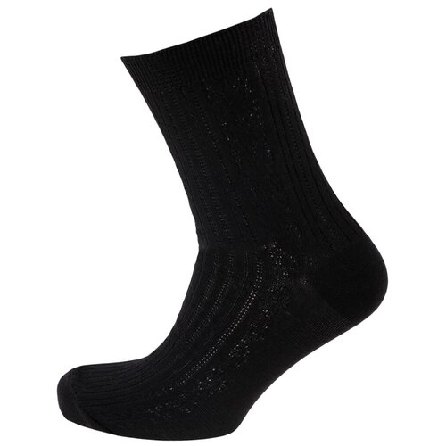 Носки Киреевские носки, размер 41/42, черный