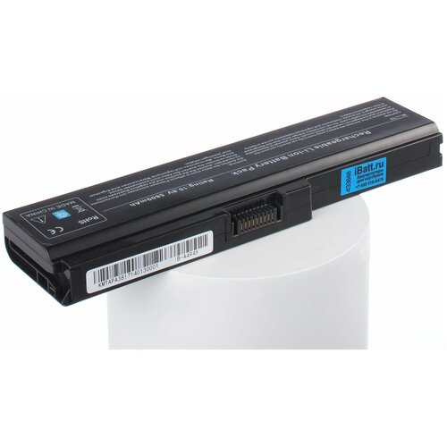 Аккумуляторная батарея iBatt iB-U4-A494X 6800mAh для ToshiBa Satellite L750D-10X, Satellite L675D-111, Satellite L655-14C, Satellite A660-157, Satellite L675D-10M, Satellite L655-1CV, Satellite L655-18N, Satellite L655-19U, Satellite Pro L630