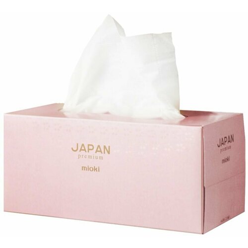 Салфетки бумажные Mioki Marabu Premium с розовыми цветами 220шт х2шт