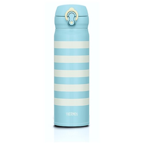 Классический термос Thermos JNL-502, 0.5 л, белый/голубой