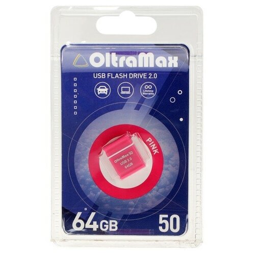 Флэш-накопитель OLTRAMAX OM-64GB-50-Pink 2.0 1185801