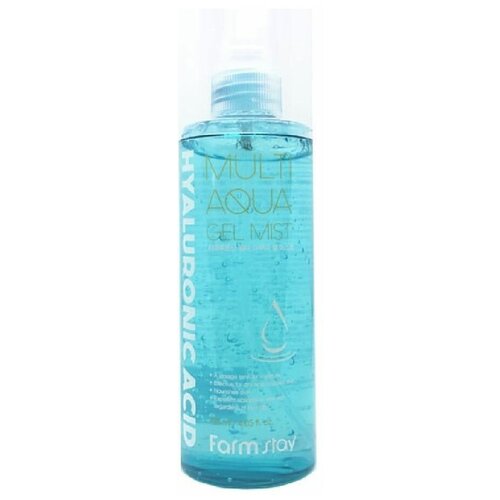 Гель-спрей для лица с гиалуроновой кислотой FarmStay Hyaluronic Acid Multi Aqua Gel Mist, 120ml