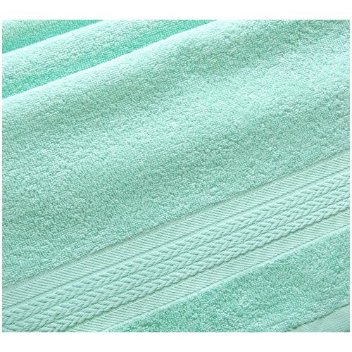 Текс-Дизайн Махровое полотенце Утро мятный (40х70)