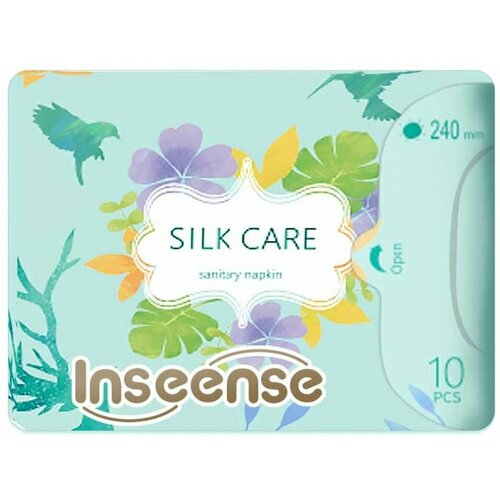 Прокладки Inseense Silk Care дневные 10шт х3шт