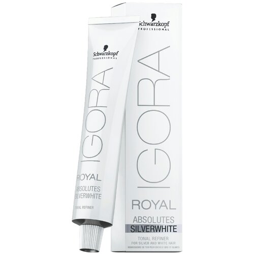 Schwarzkopf Professional Royal краситель Absolutes silverwhite, антрацит, 60 мл