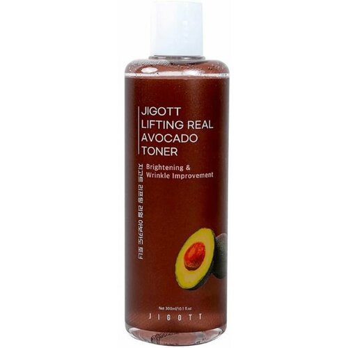 Jigott, Лифтинг тонер с авокадо - Lifting real avocado toner