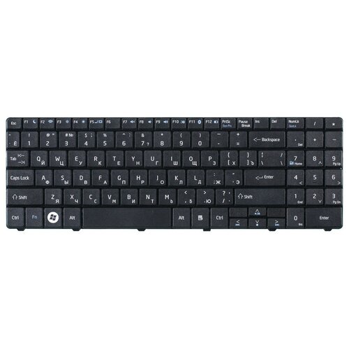 Клавиатура для ноутбука DNS 0133846 черная