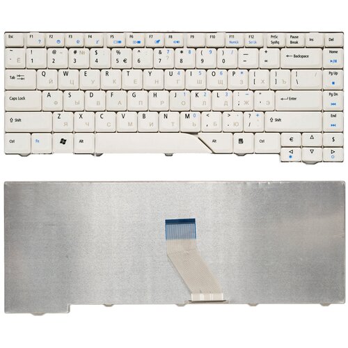 Клавиатура для ноутбука Acer Aspire 5920 русская, белая