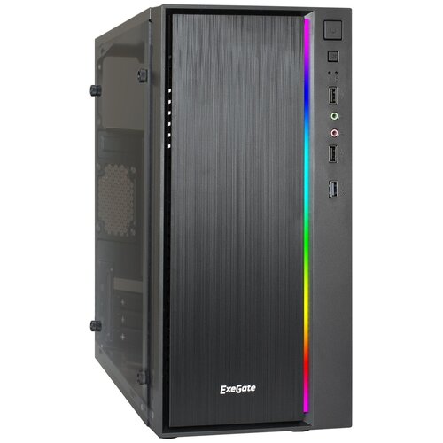 Компьютерный корпус ExeGate mEVO-9301 500 Вт, черный