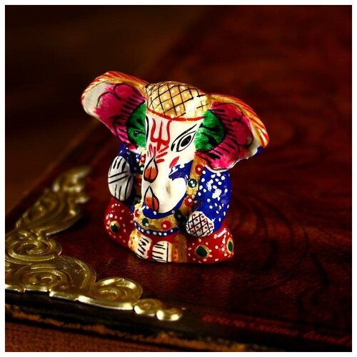 --- Сувенир "Мудрый слон"алюминий 4,5х4х2 см