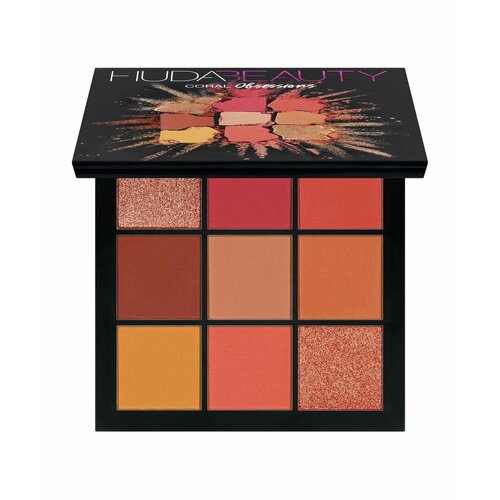 Палетка теней Huda Beauty - Coral Obsessions Palette