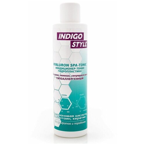 Indigo style Кондиционер-тоник гидропластика волос, для сухих, ломких волос, 200 мл