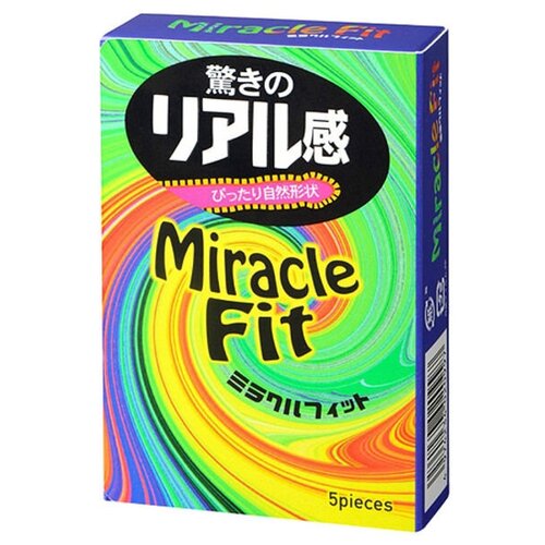 Презервативы SAGAMI Miracle Fit 5шт