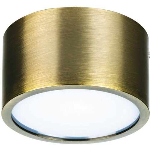 Потолочный светильник Lightstar Zolla 213911, 9 Вт, кол-во ламп: 1 шт., кол-во светодиодов: 1 шт., цвет: бронзовый