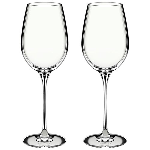 Набор бокалов Wilmax Crystalline для вина WL-888037/2C, 510 мл, 2 шт., бесцветный