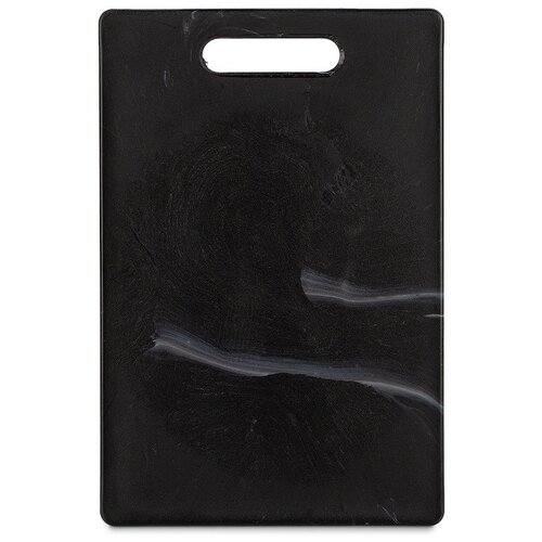 Разделочная доска Attribute Marble, 30х20 см, black