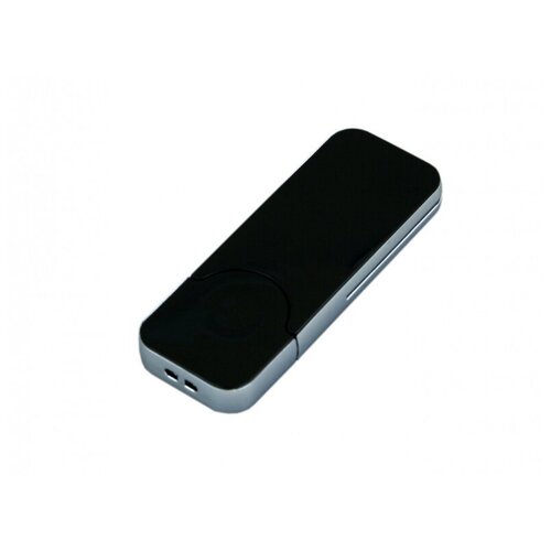 Пластиковая флешка для нанесения логотипа в стиле iphone (128 Гб / GB USB 3.0 Черный/Black I-phone_style Флеш-карта Айсберг)