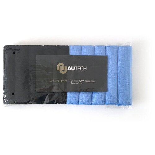 Салфетки для уборки Autech Для автомобиля, Универсальная, 40х40 см 1 шт.