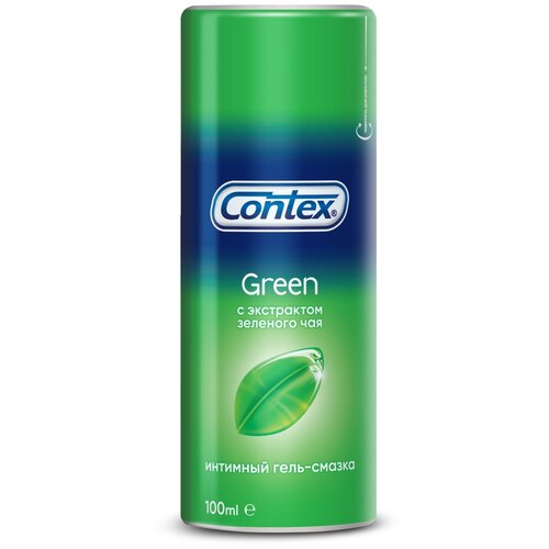 Гель-смазка  Contex Green с экстрактом зеленого чая, 160 г, 100 мл, зеленый чай, 1 шт.