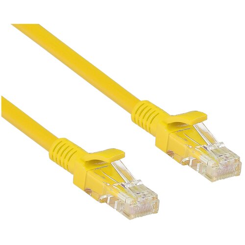 Патч-корд ExeGate UTP-RJ45-RJ45-5e-3M-YL, UTP, cat.5e, 3м, желтый EX258677RUS