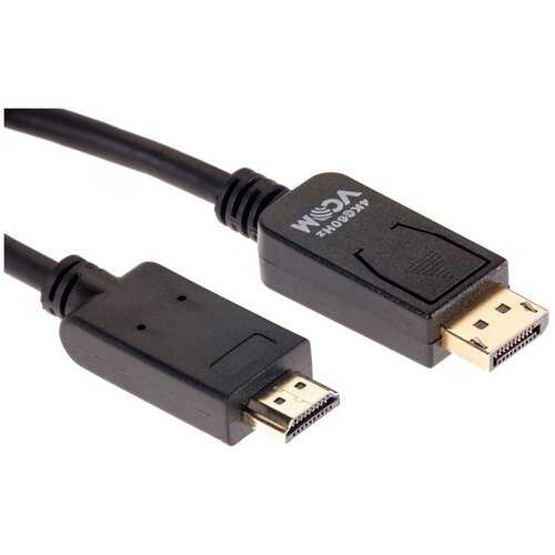 Кабель DisplayPort (M) - HDMI (M), 1.8м, VCOM (CG609-1.8M)