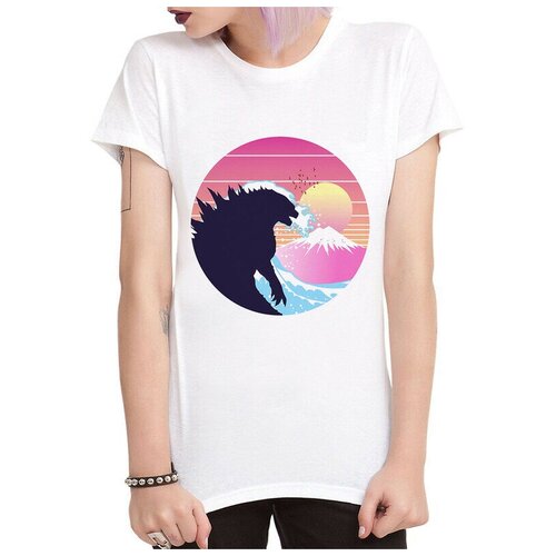 Футболка DS Apparel, размер 2XL, белый