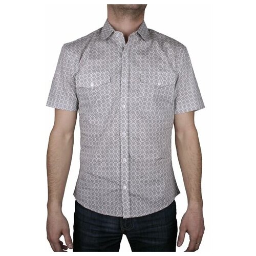 Рубашка Maestro, размер 48/M/178-186, коричневый