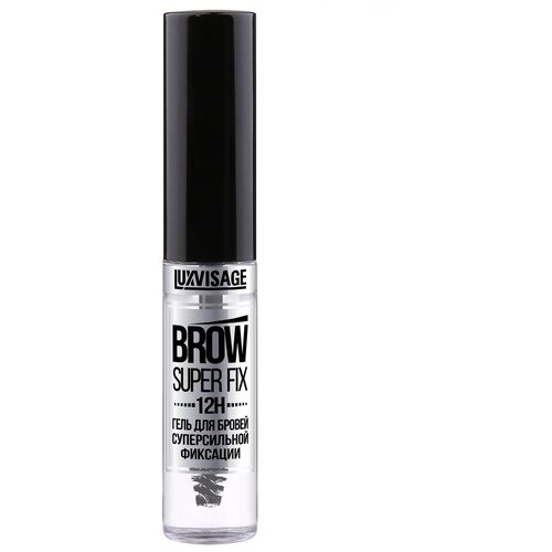 LUXVISAGE гель для бровей Brow Super Fix 12H, 6 мл, прозрачный