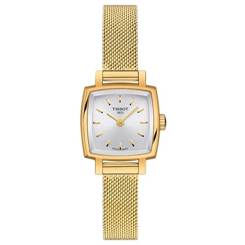 Наручные часы TISSOT T-Lady, желтый, серебряный