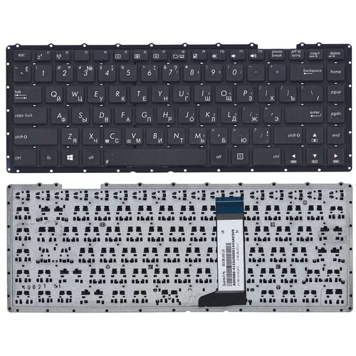 Клавиатура для ноутбука Asus X451M, русская, черная