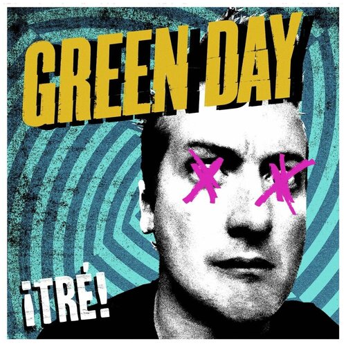 Плакат, постер на бумаге Green Day-Tre/Грин Дей-Три. Размер 21 х 30 см