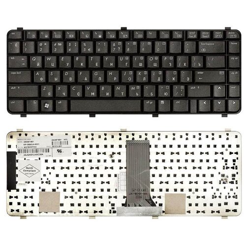 Клавиатура для ноутбука HP 6037B0038422 черная