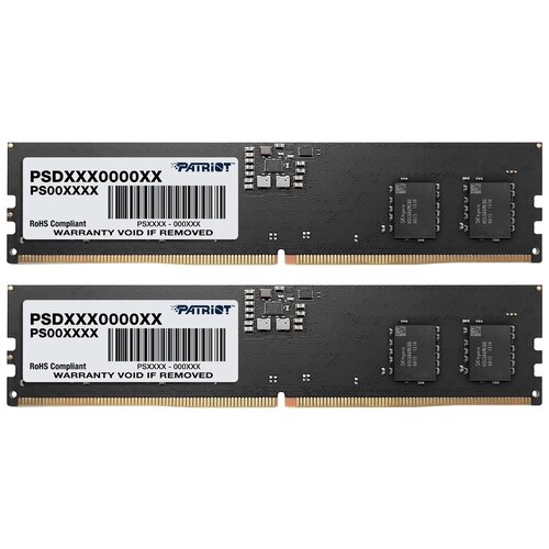 Оперативная память Patriot Memory SL 16 ГБ (8 ГБ x 2 шт.) 4800 МГц DIMM CL40 PSD516G4800K
