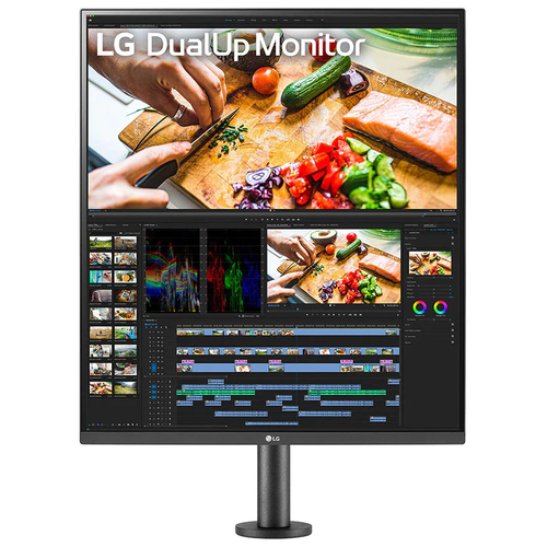 27.6" Монитор LG Dualup Ergo 28MQ780, 2560x2880, 60 Гц, IPS, черный