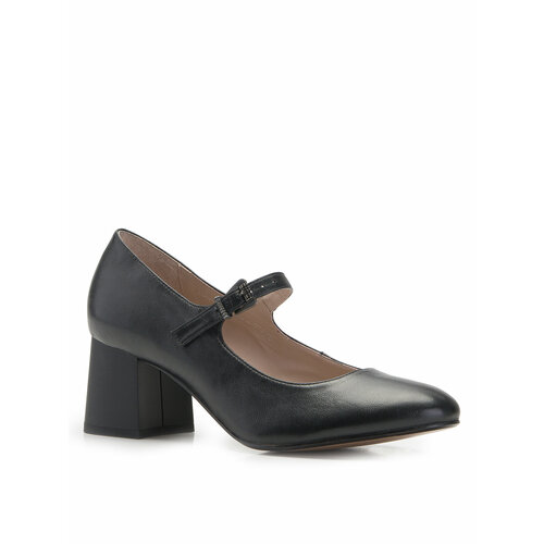 Туфли лодочки Belwest женские кожаные классические, размер 38, черный