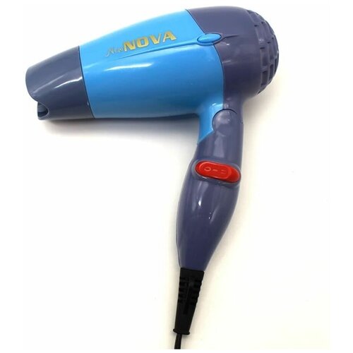 Фен для волос 1000W/NV-662/Складной фен для волос 1000W/Компактный складной фен для путешествий 1000W голубой