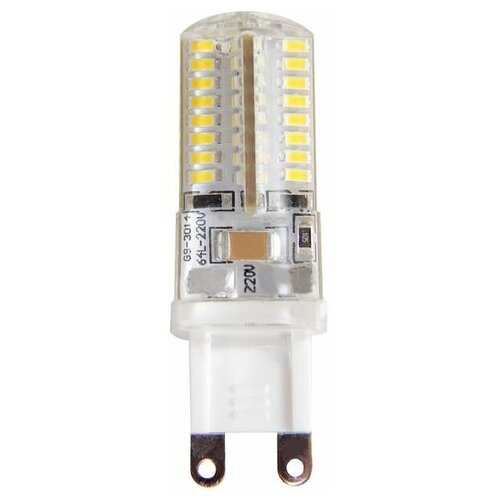Лампа светодиодная PLED-G9 7Вт капсульная 2700К тепл. бел. G9 400лм 220В JazzWay 1039064B (2шт. в упак.)