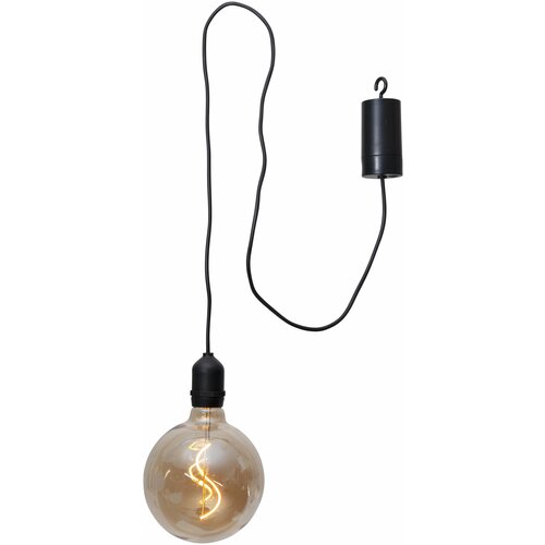 Светильник-подвес светодиодный BOWL, высота - 18 см, цвет - янтарный, 857-32