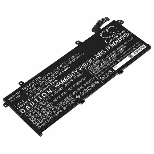 Аккумулятор для Lenovo ThinkPad T590, P53s (L18M3P71, L18M4P74)