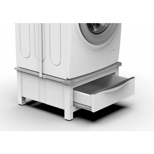 Подиум с выдвижным ящиком для стиральной машины Meliconi Base Space Extra
